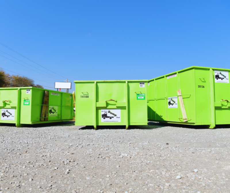 Athens, GA Dumpster Rates & Sizes | Bin There Dump That