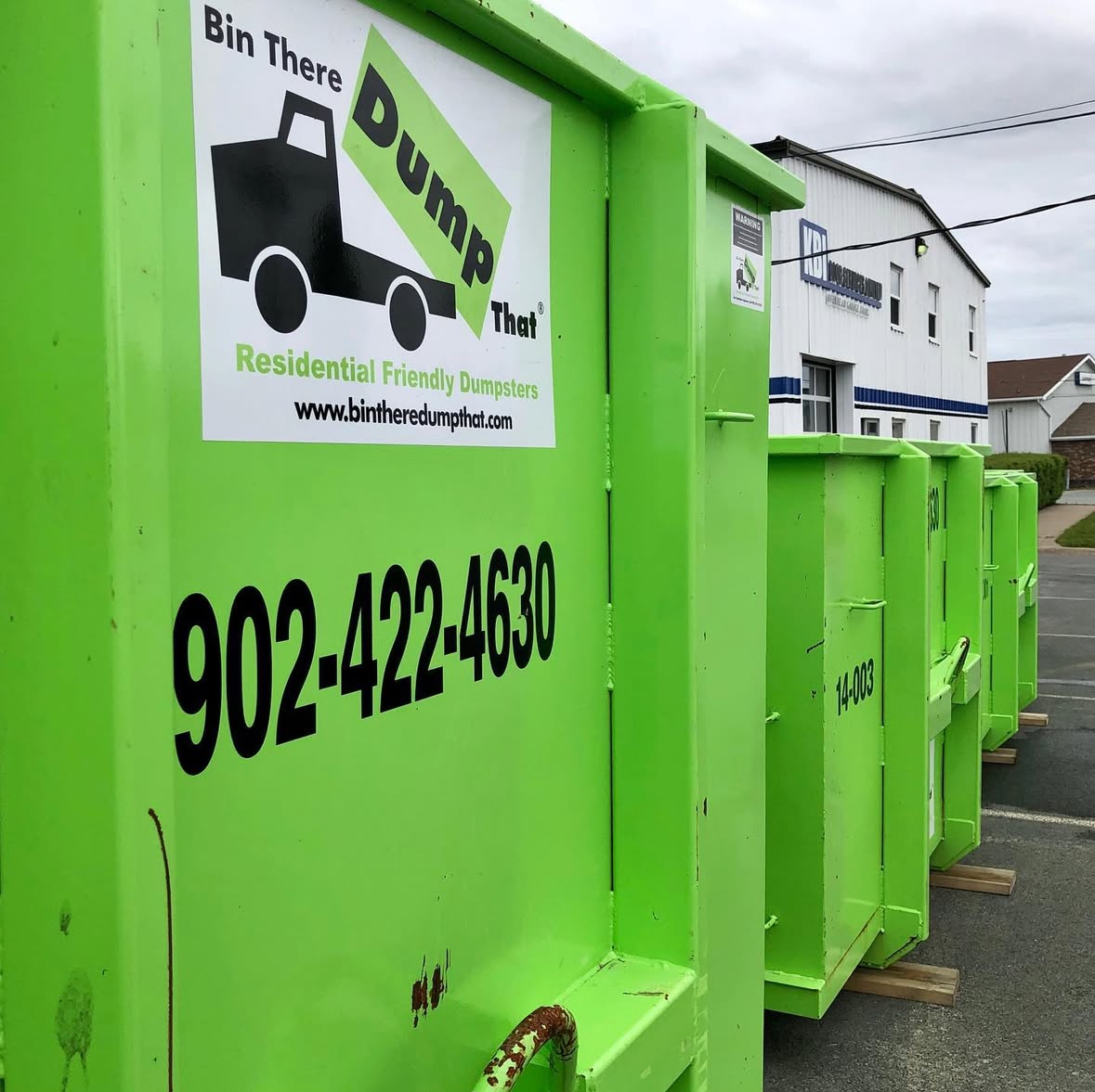 Bin Sizes in Halifax, NS | Bin There Dump That