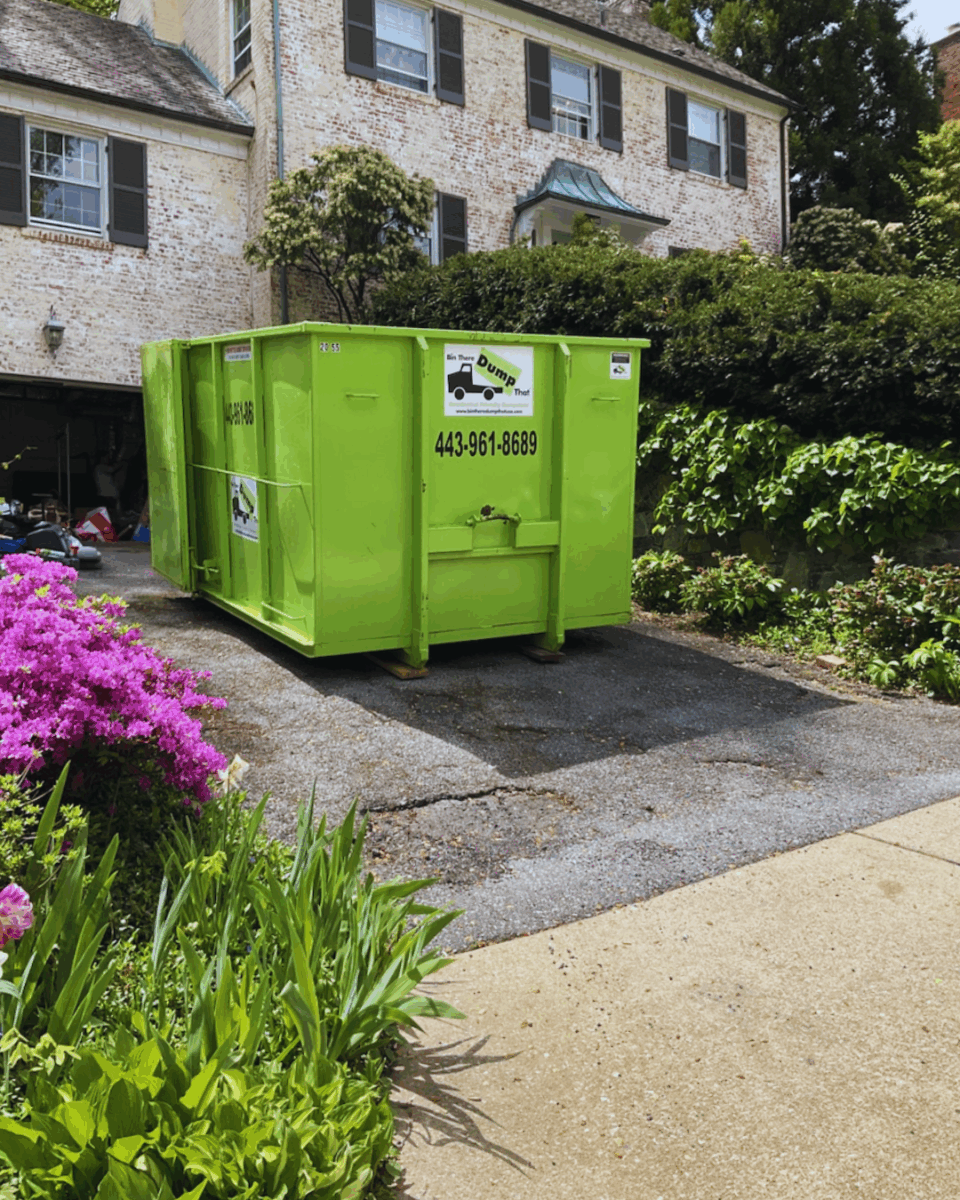 Mid-Maryland, MD Garbage & Junk Dumpster Rentals | Bin There Dump That