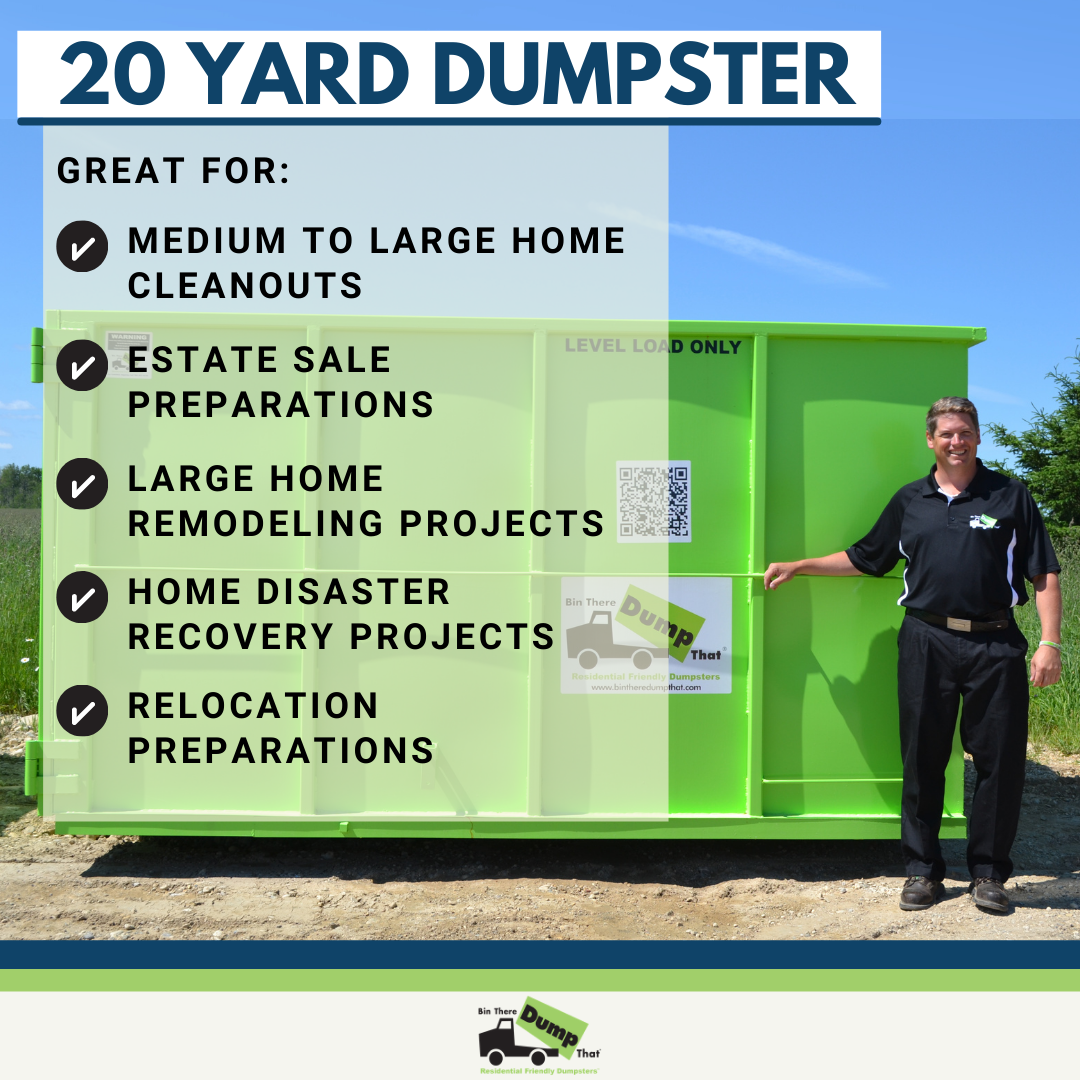 Wheeling, WV Yard Waste Dumpster Rentals | Bin There Dump That